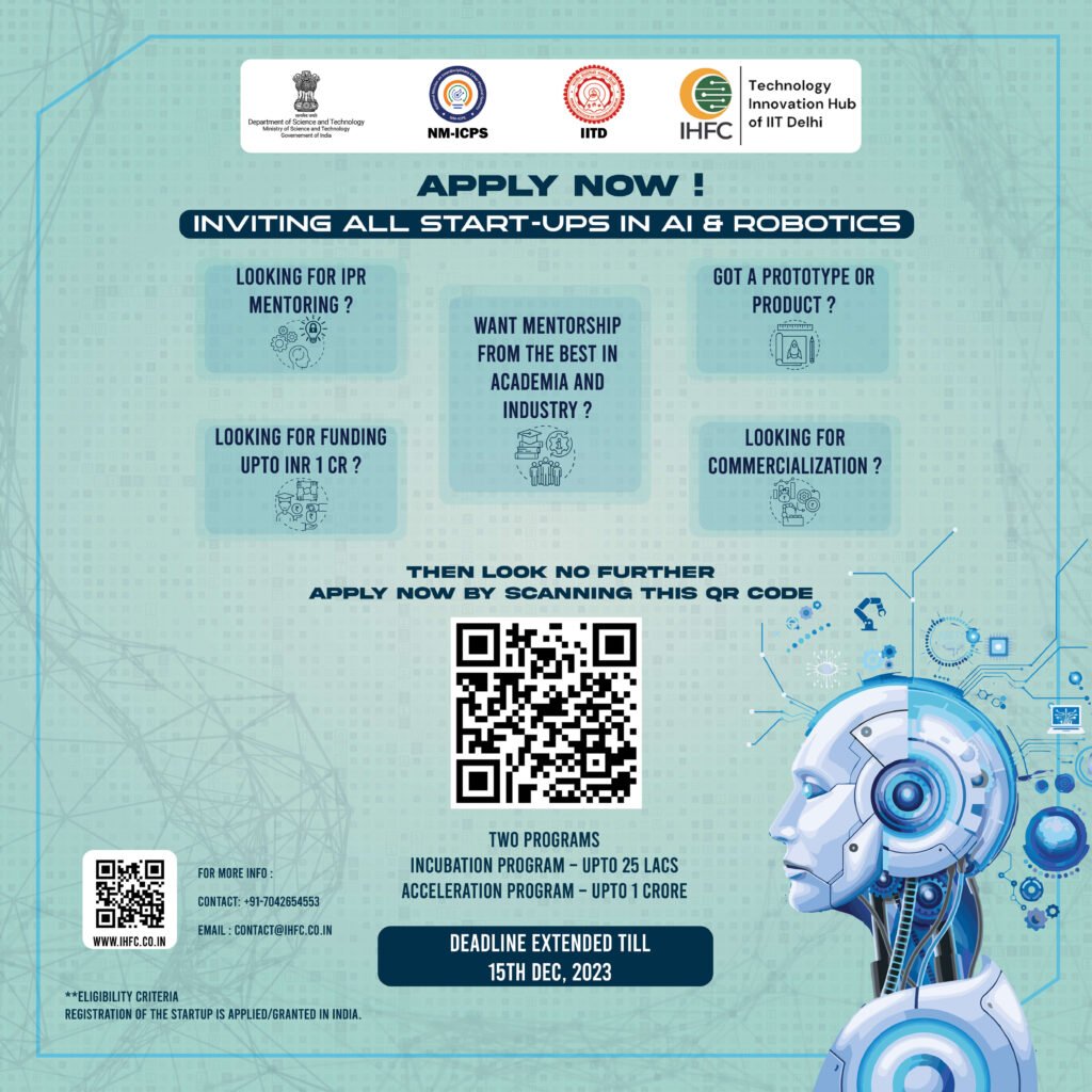 IHFC - Technology Innovation Hub of IIT Delhi