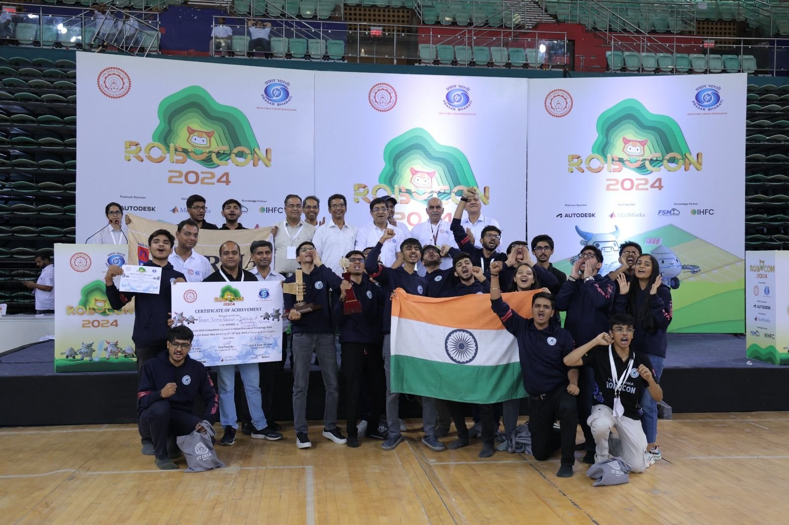 DD Robocon 2024 - IHFC - Technology Innovation Hub of IIT Delhi