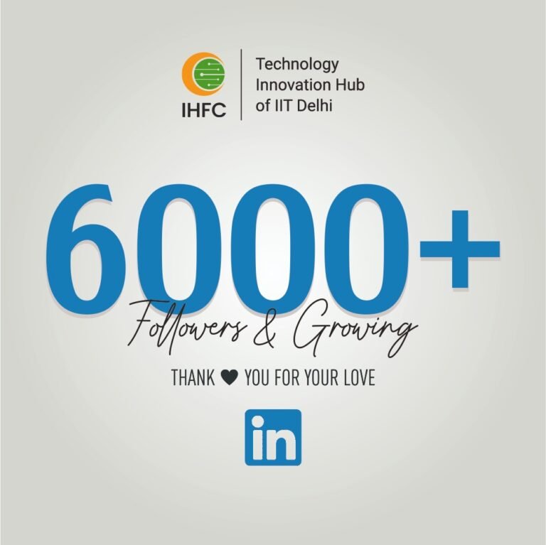 IHFC - Technology Innovation Hub of IIT Delhi